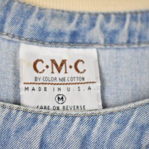 Cmc | Dresses | Cmc Vintage Denim Jean Dress | Poshmark